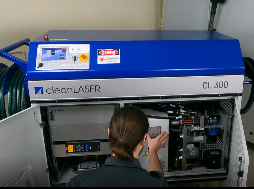 Laser Cleaning Training: On-Site