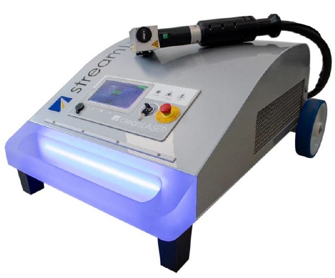streamLINE: A compact laser cleaning system