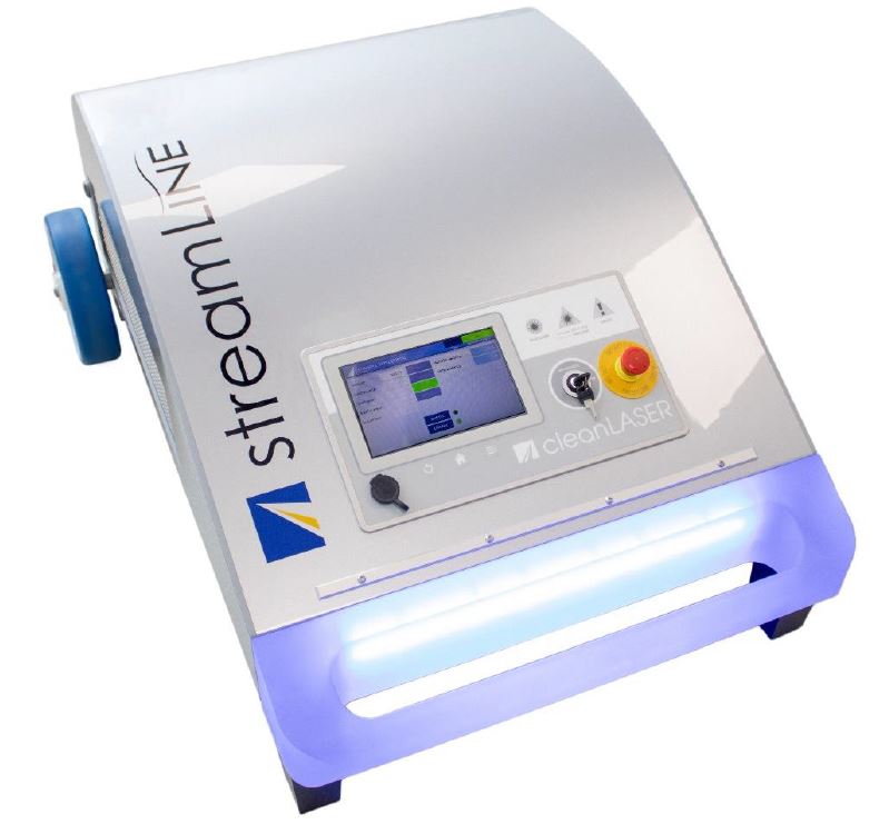 streamLINE: A compact laser cleaning system