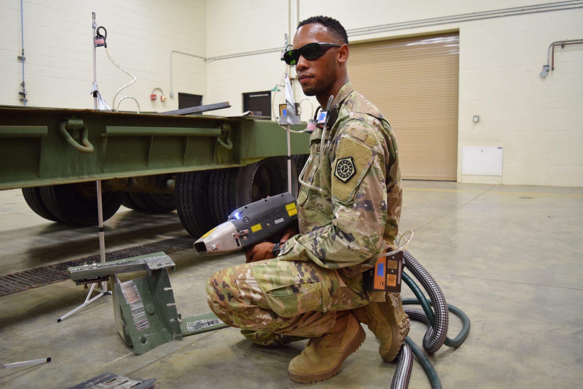 Laser Ablation, National Guard's Recommended Cleaning Process