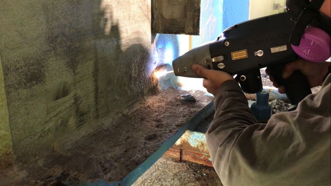 Laser Ablation Proves Effective for DOT Bridge Project | Adapt Laser